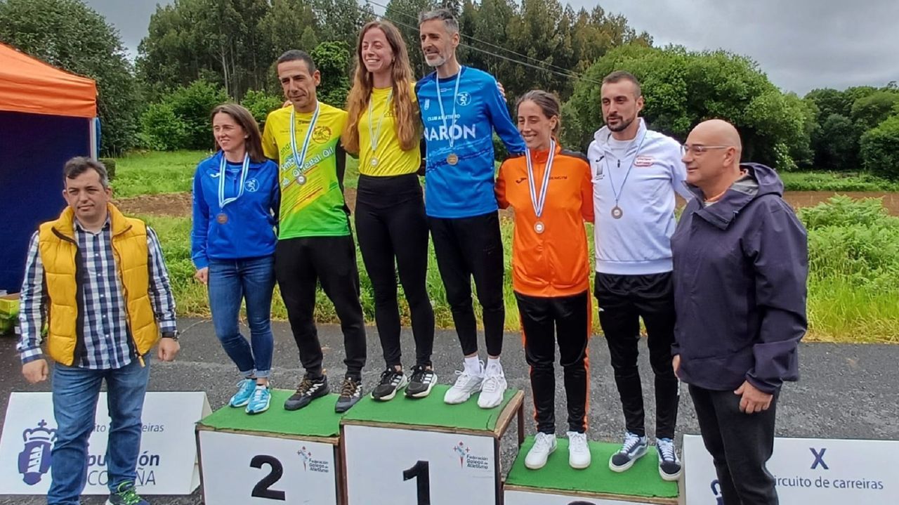 Adriana Modia y Esteban Díaz ganan la Volta ás Forcadas