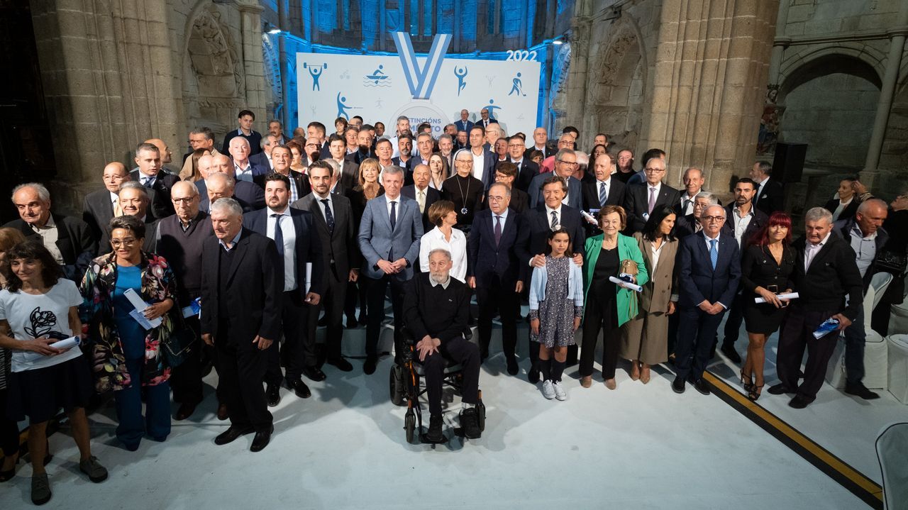 Oda al mérito deportivo de Galicia en Ferrol