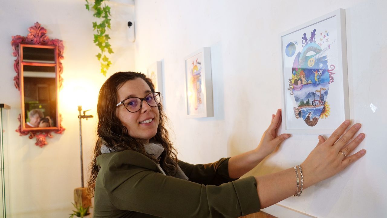 Los corazones de Laura Molero ya laten con fuerza en San Sadurniño