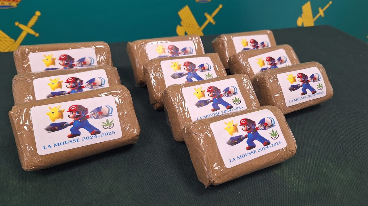 La pista en Noreña que llevó a incautar el hachís de Mario Bros