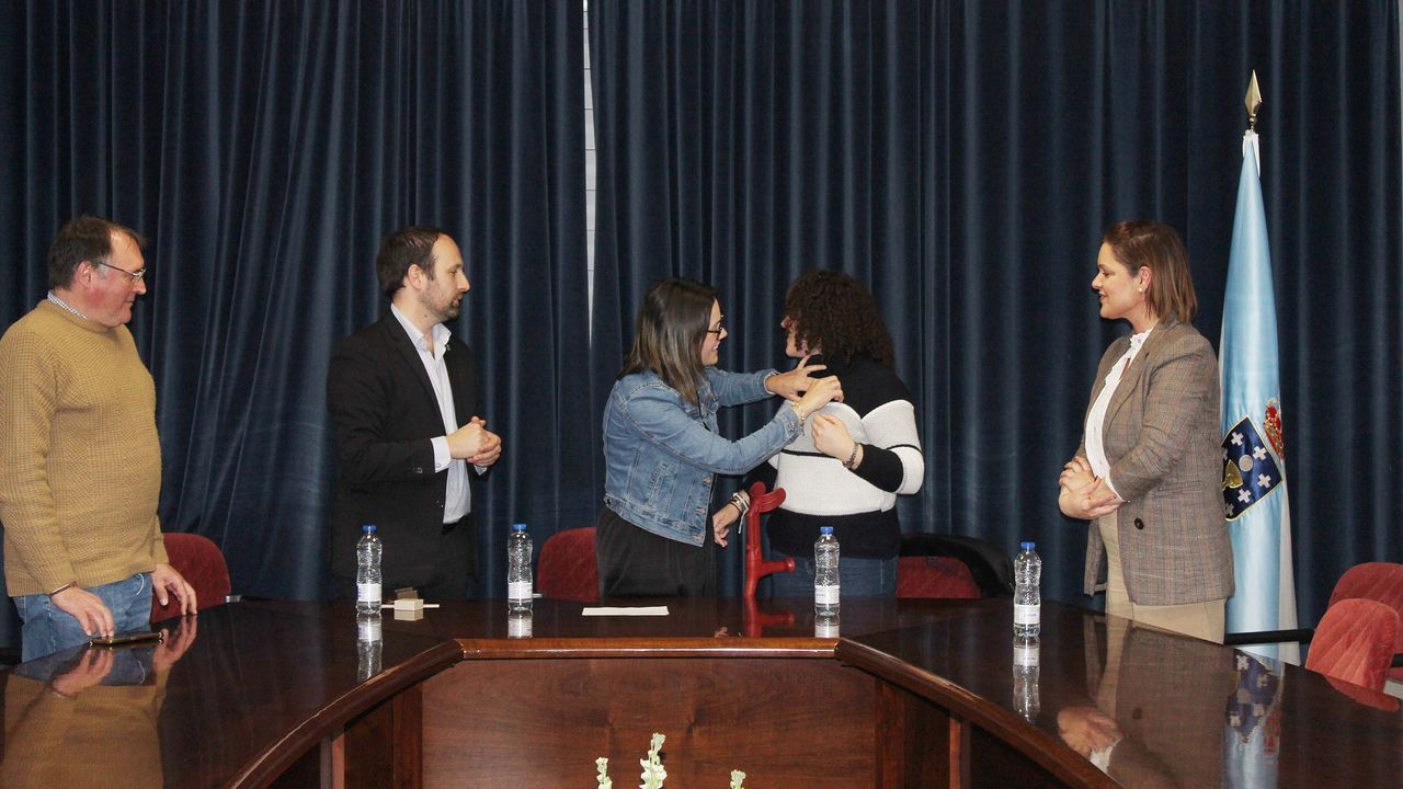 Lousame homenajeó a Carolina Castro por su bronce en el Nacional de ...