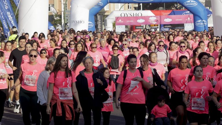 Ángela Viciosa gana la Carrera de la Mujer, que reunió a ocho mil ...