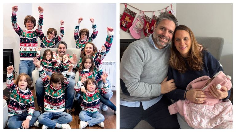Ana y Jesús acaban de ser padres de su décimo hijo: «Gastamos de media ...