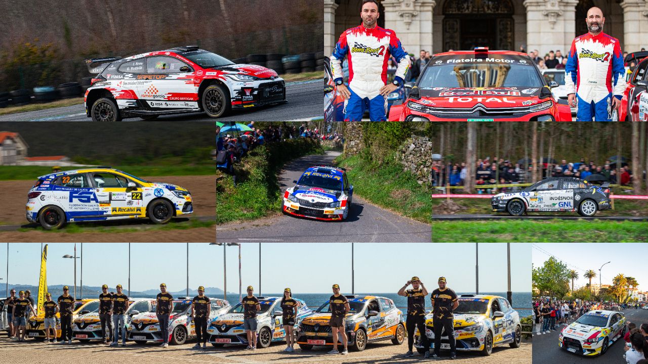 Arranca el Campeonato Gallego de ralis: los coches más espectaculares ...