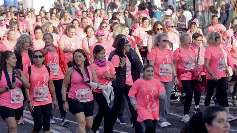Ángela Viciosa gana la Carrera de la Mujer, que reunió a ocho mil ...