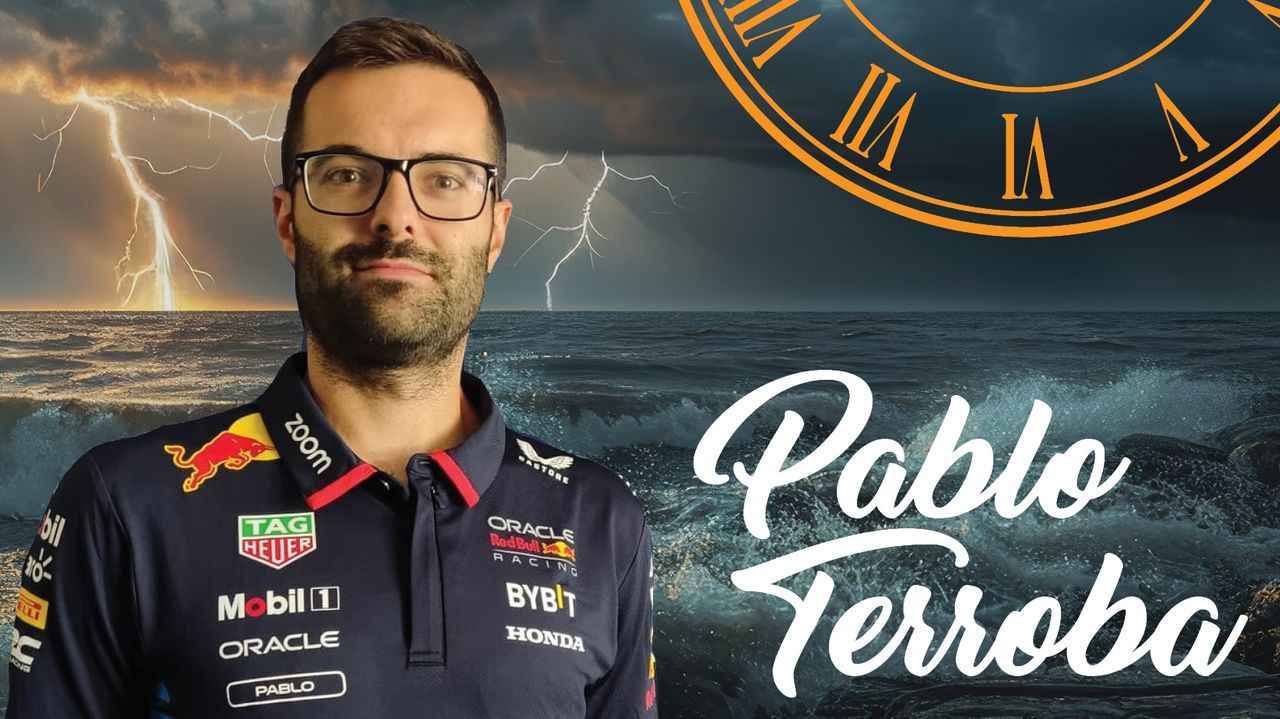 Pablo Terroba, ingeniero químico de la escudería Red Bull de fórmula 1 ...