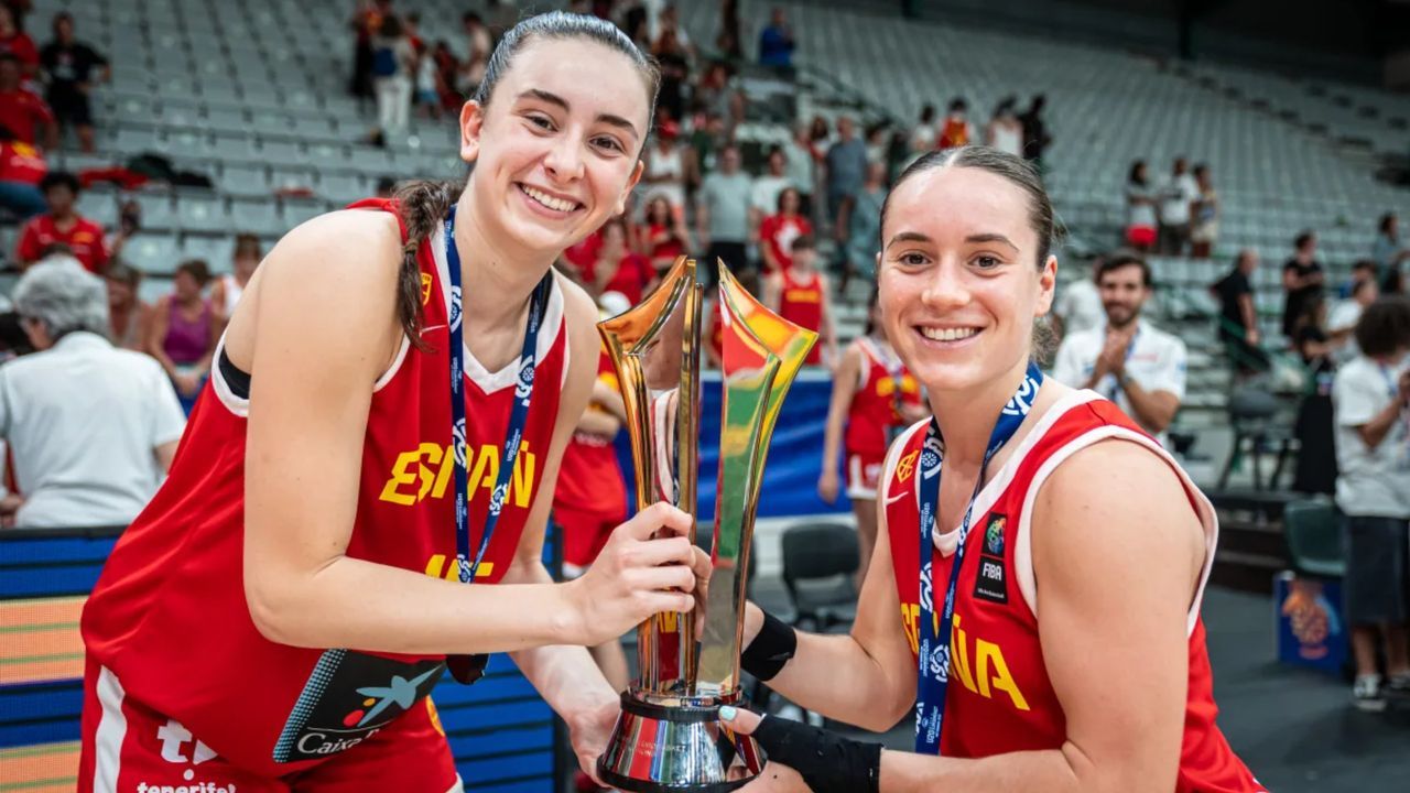 La sub-20 femenina de baloncesto de Inés Sotelo y de Marta Fernández ...