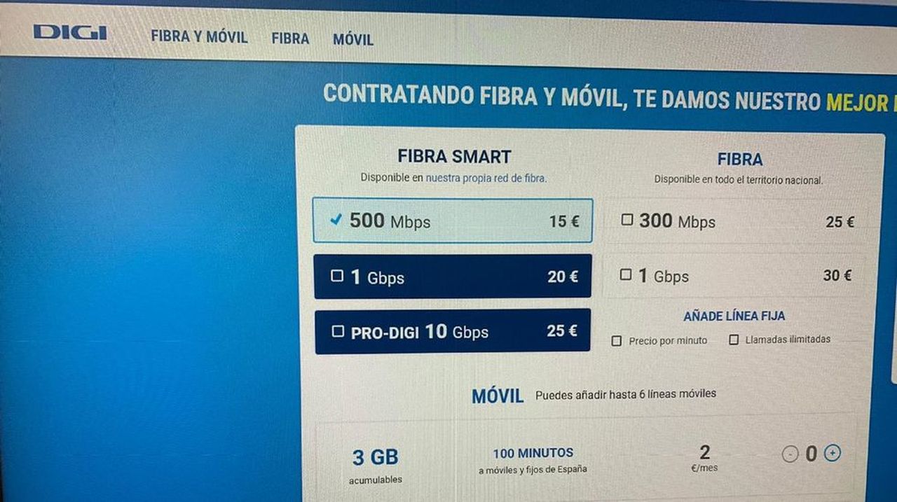 Digi ingresa más de 217 millones en el primer trimestre, un 22 % más