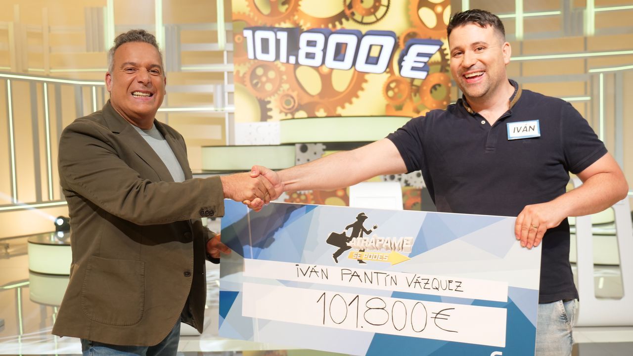 Los concursantes de récord de «Atrápame se podes»