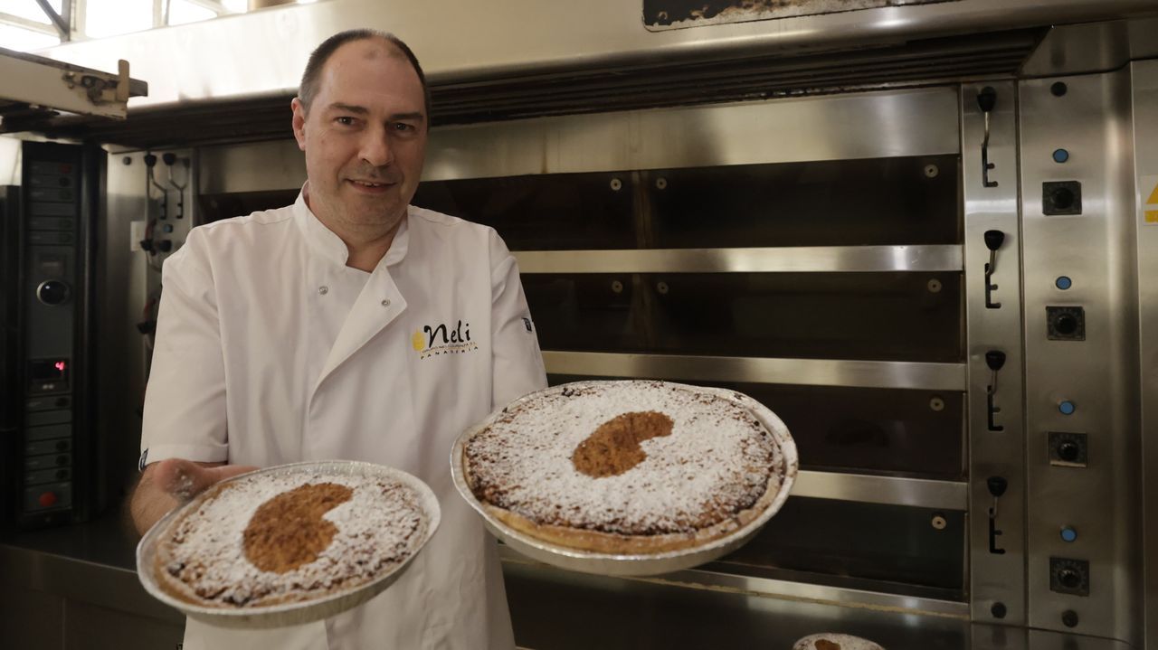 Panadería Neli elabora una exclusiva tarta y empanada de faba en Lourenzá