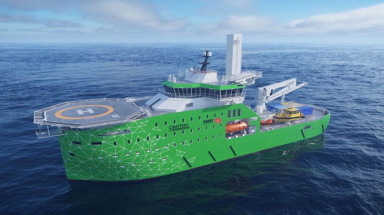 Armón inicia en Vigo el primer buque 100 % eléctrico del mundo para operar en alta mar