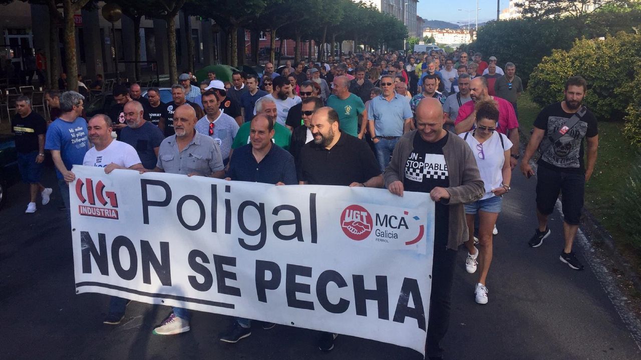 La plantilla de Poligal sale de nuevo a la calle para obtener garantías ...