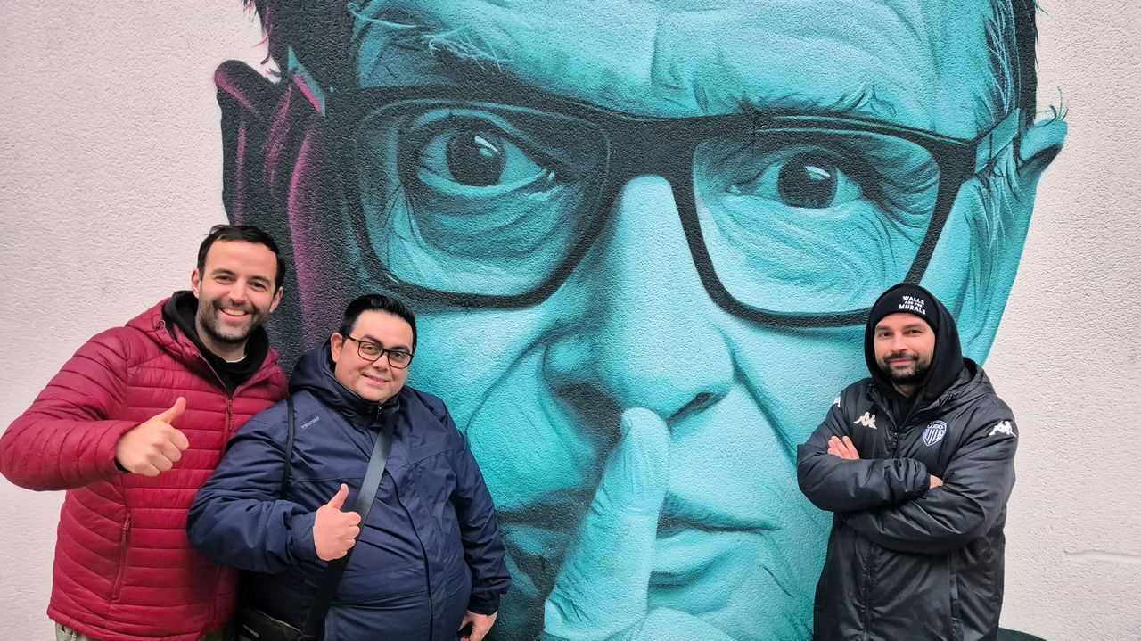 Os murais de Mon Devane servirán para realizar un paseo guiado pola súa ...