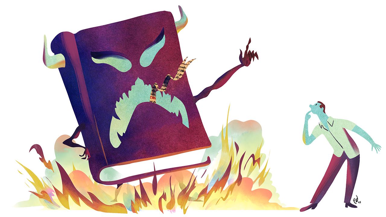 Las maldiciones de los libros