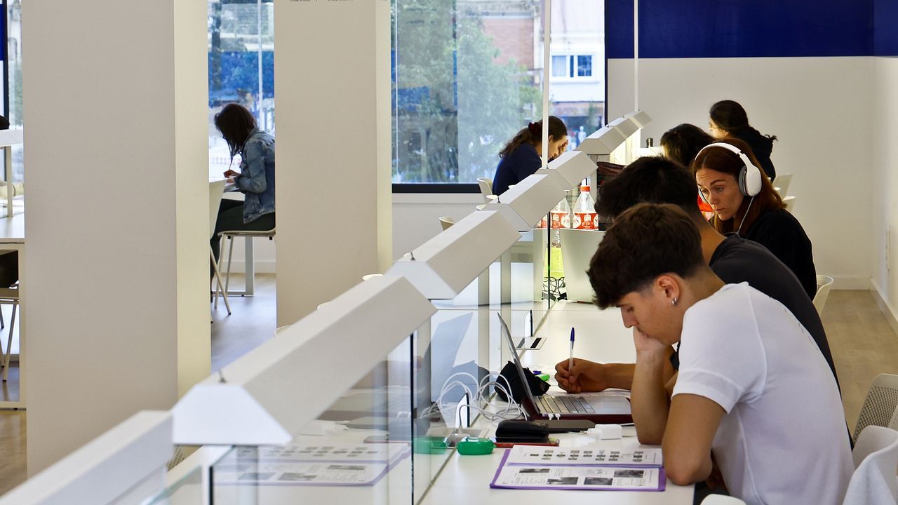 El aula de estudio que abre todos los días del año y siempre tiene gente