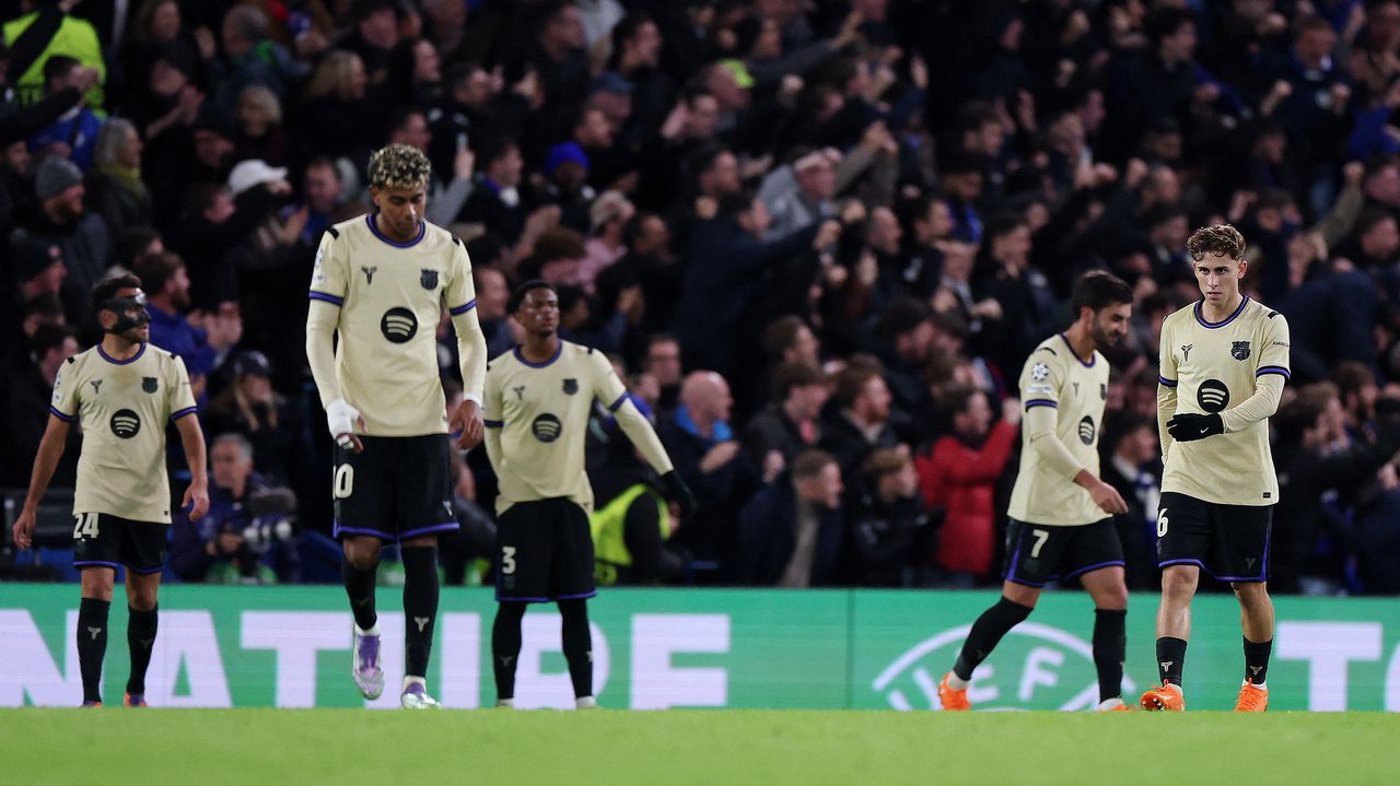 Debacle del Barcelona en Londres ante el Chelsea (3-0)