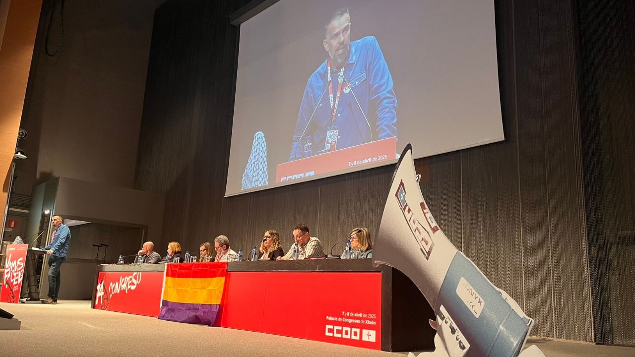 Zapico es reelegido secretario general de CCOO de Asturias al ser el ...