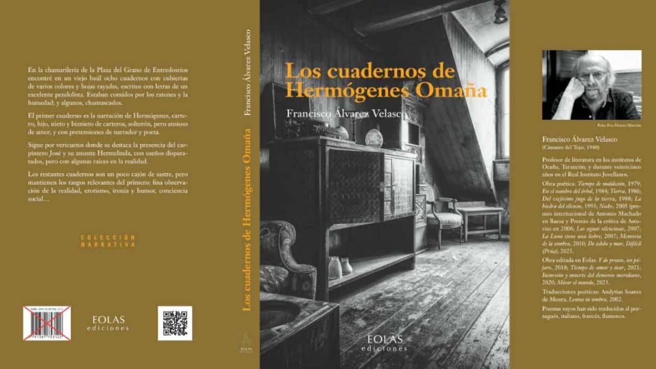 Francisco Álvarez Velasco presentará en Gijón su nueva novela «Los ...