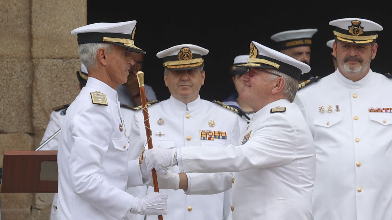 Nuevo almirante del Arsenal de Ferrol: «Va a ser un destino apasionante»