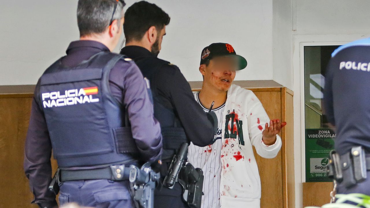 Intervención policial en José Millán, en Pontevedra, tras una pelea en ...