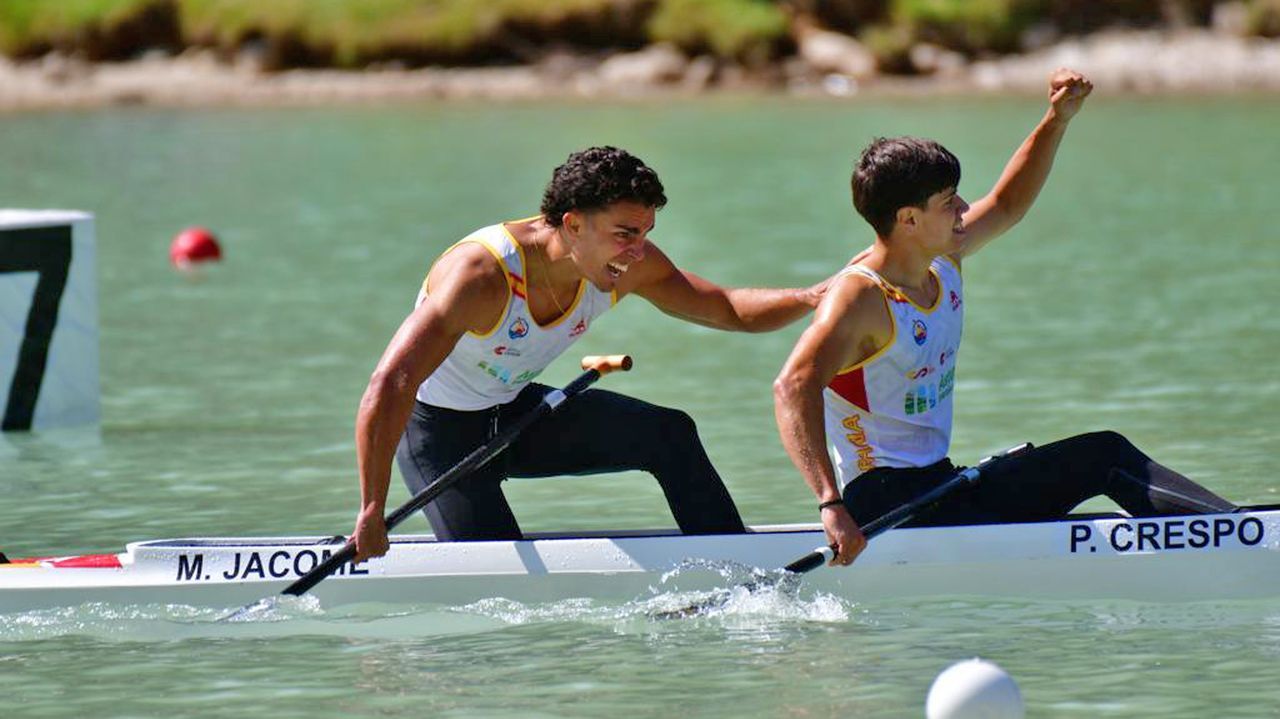 Pablo Crespo y Martín Jácome, oro en un Mundial Sub 23 con tres podios gallegos para empezar