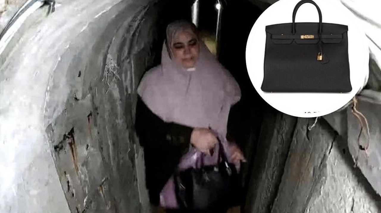 El bolso de 32.000 dólares de la mujer del líder de Hamás huyendo por ...