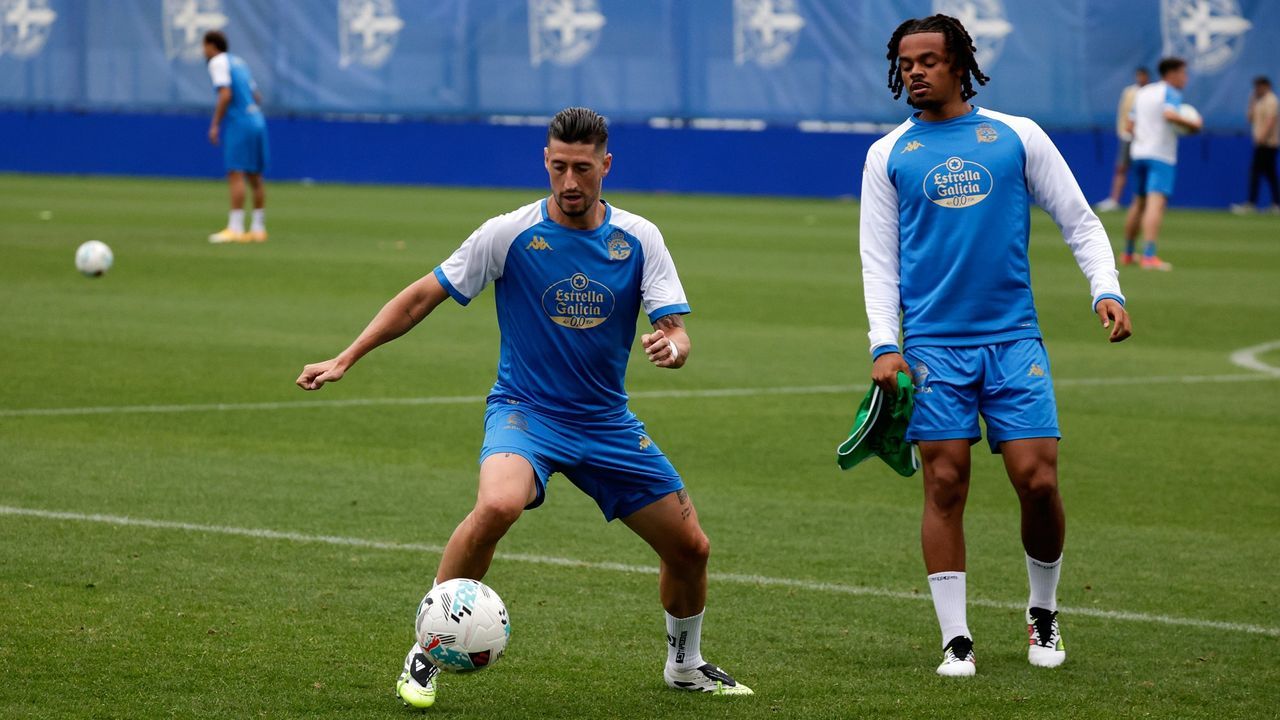 Sergio Escudero completa el entrenamiento del Dépor sin limitaciones ...