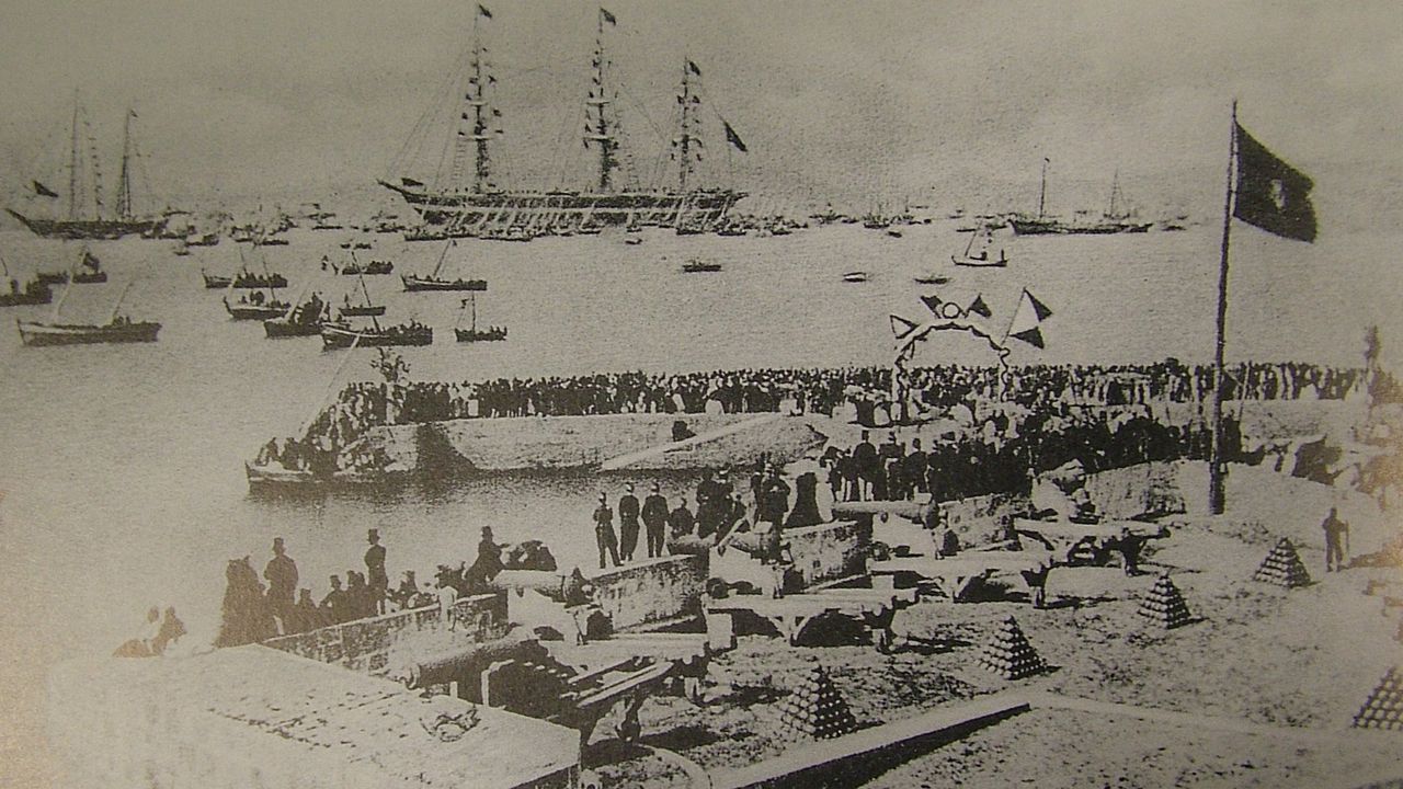 La bandera de Vigo nació del mar