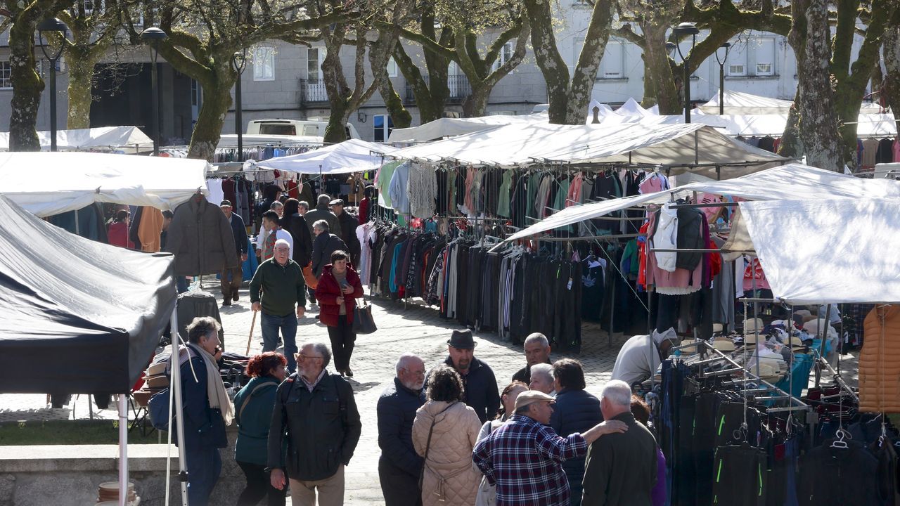 La Feria mensual de Friol vuelve al centro de la localidad con una gran ...