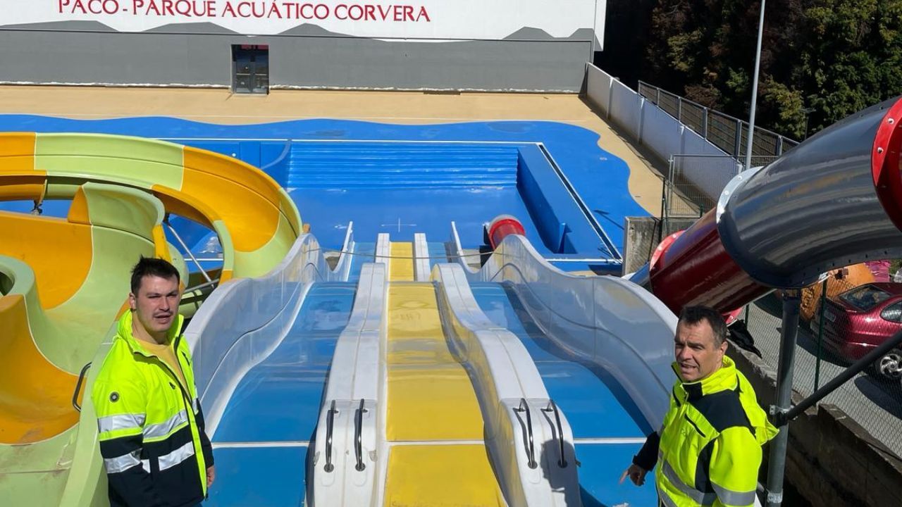 El primer parque acuático de Asturias está casi listo: Corvera ...
