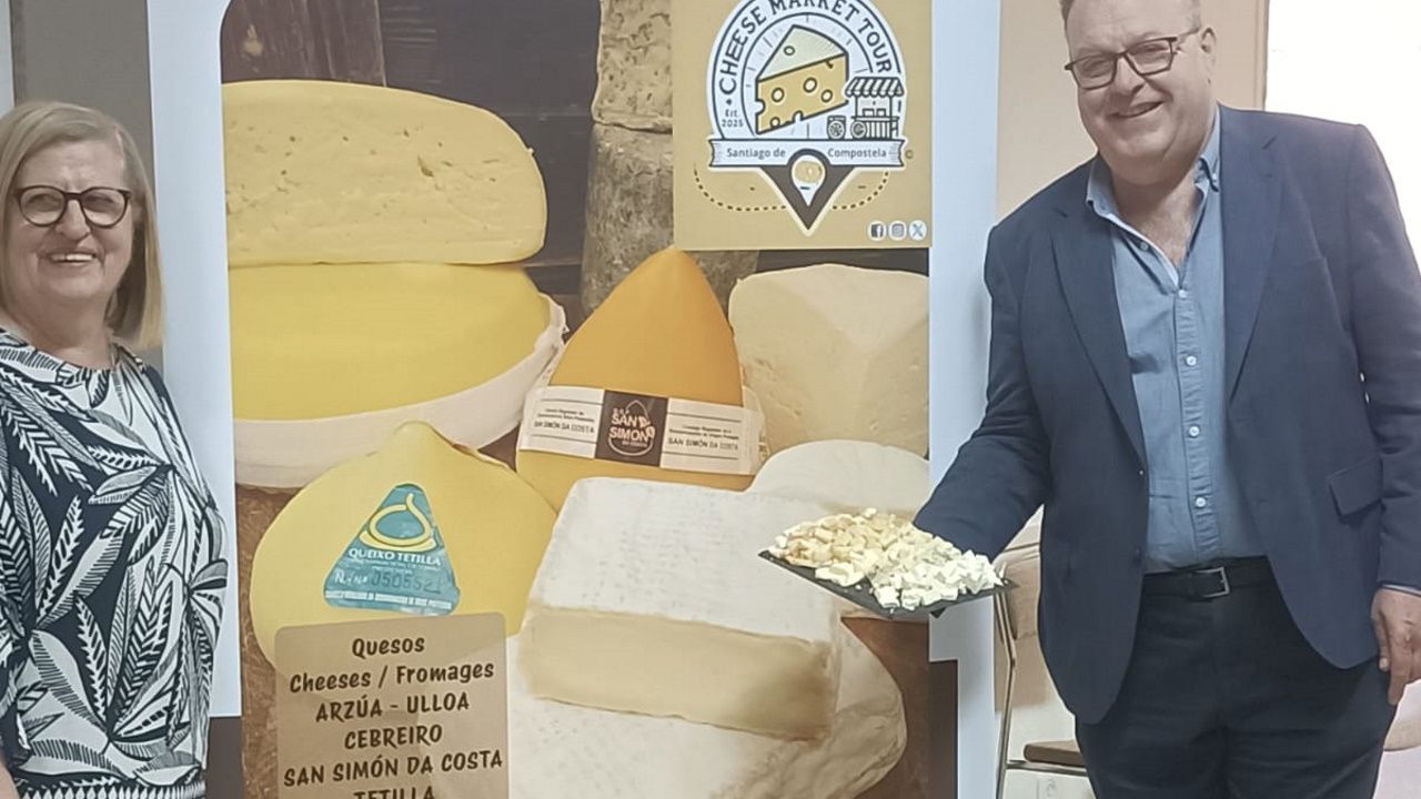 El Cheese Market Tour llega a Santiago para promocionar los quesos gallegos