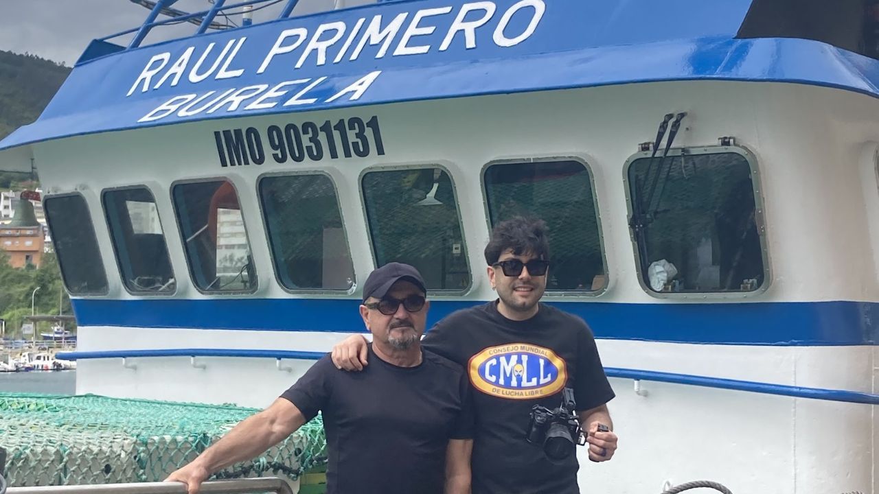 El viaje en un pesquero de Gran Sol que llega a un festival ...