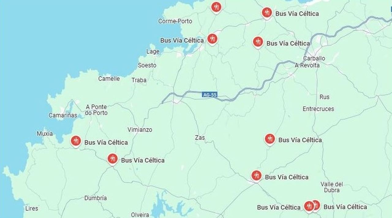 ¿Hay suficientes buses en la Costa da Morte para hacer la Vía Céltica?