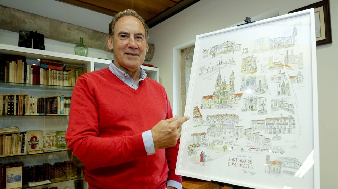 Baqueiro Canabal expone su pintura en el casco histórico