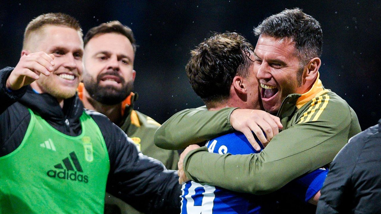 VÍDEO | Así vivió Diego Cervero la victoria del Real Oviedo ante el Levante