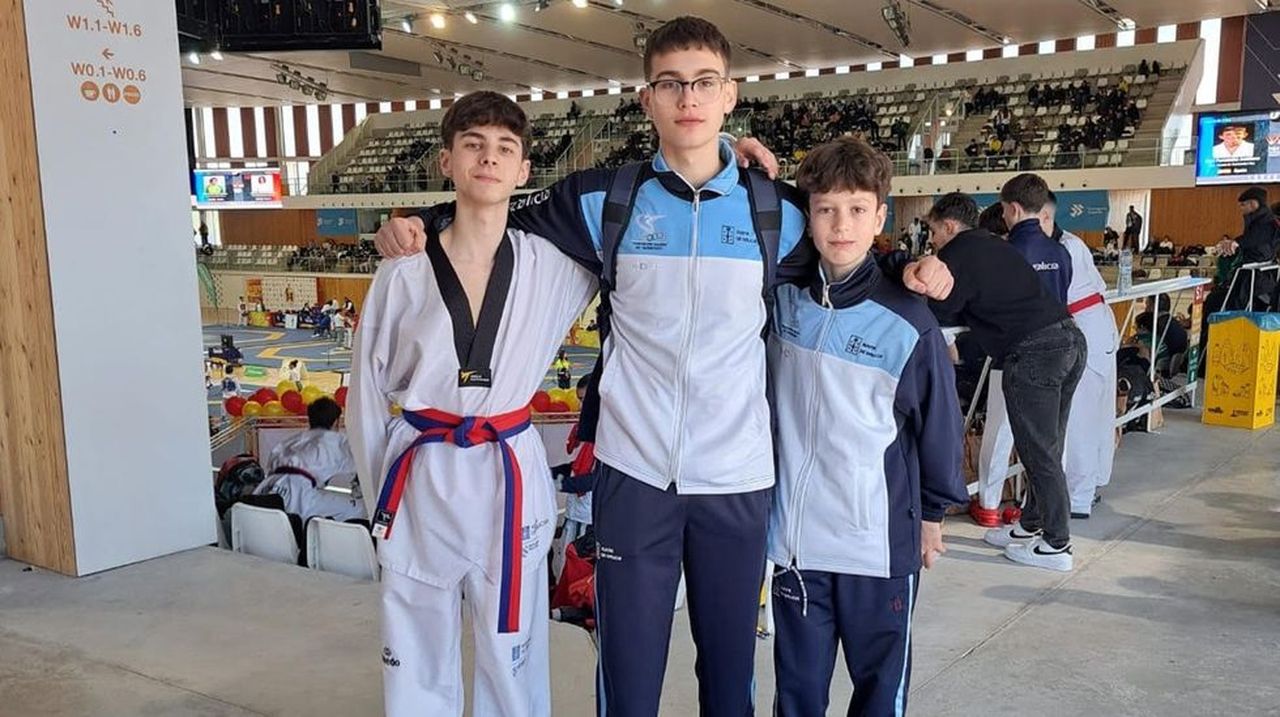 David Noya, Breixo Lestón y Jorge Nogueiras, deportistas del club ...