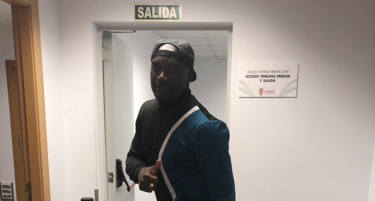 Babin visitó al Sporting, acabada su cesión en el Maccabi