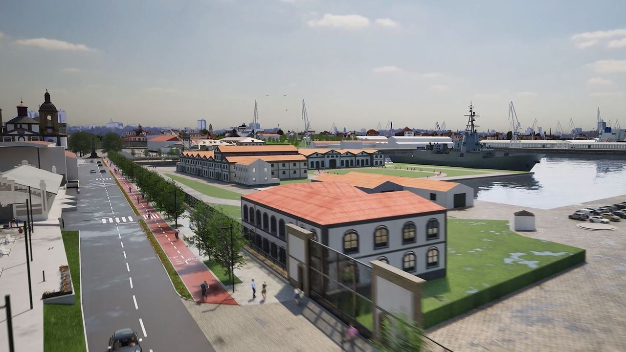 La esperada apertura de Ferrol al mar arranca en octubre en A Magdalena ...