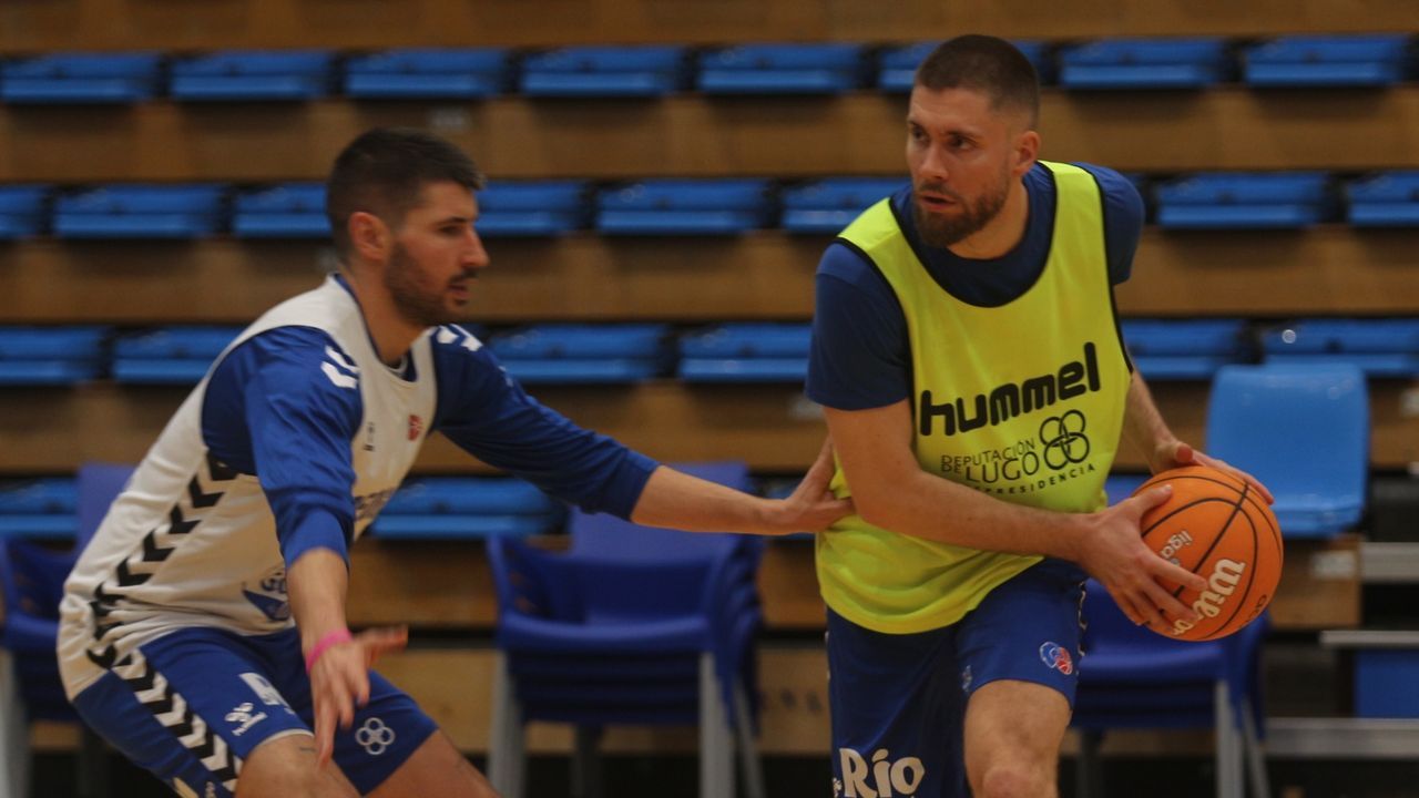 Dominik Mavra ya prepara con el Breogán el partido en Las Palmas