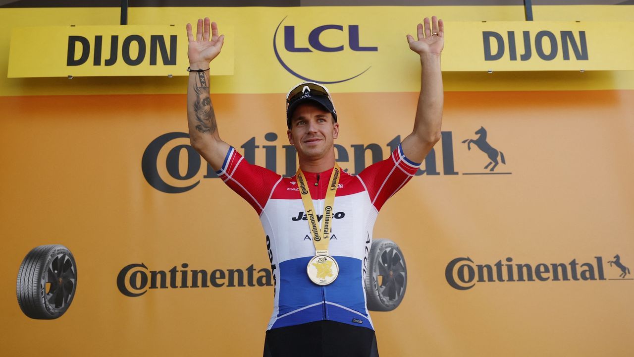 Dylan Groenewegen brinda en Dijon por su sexta victoria en el Tour de ...