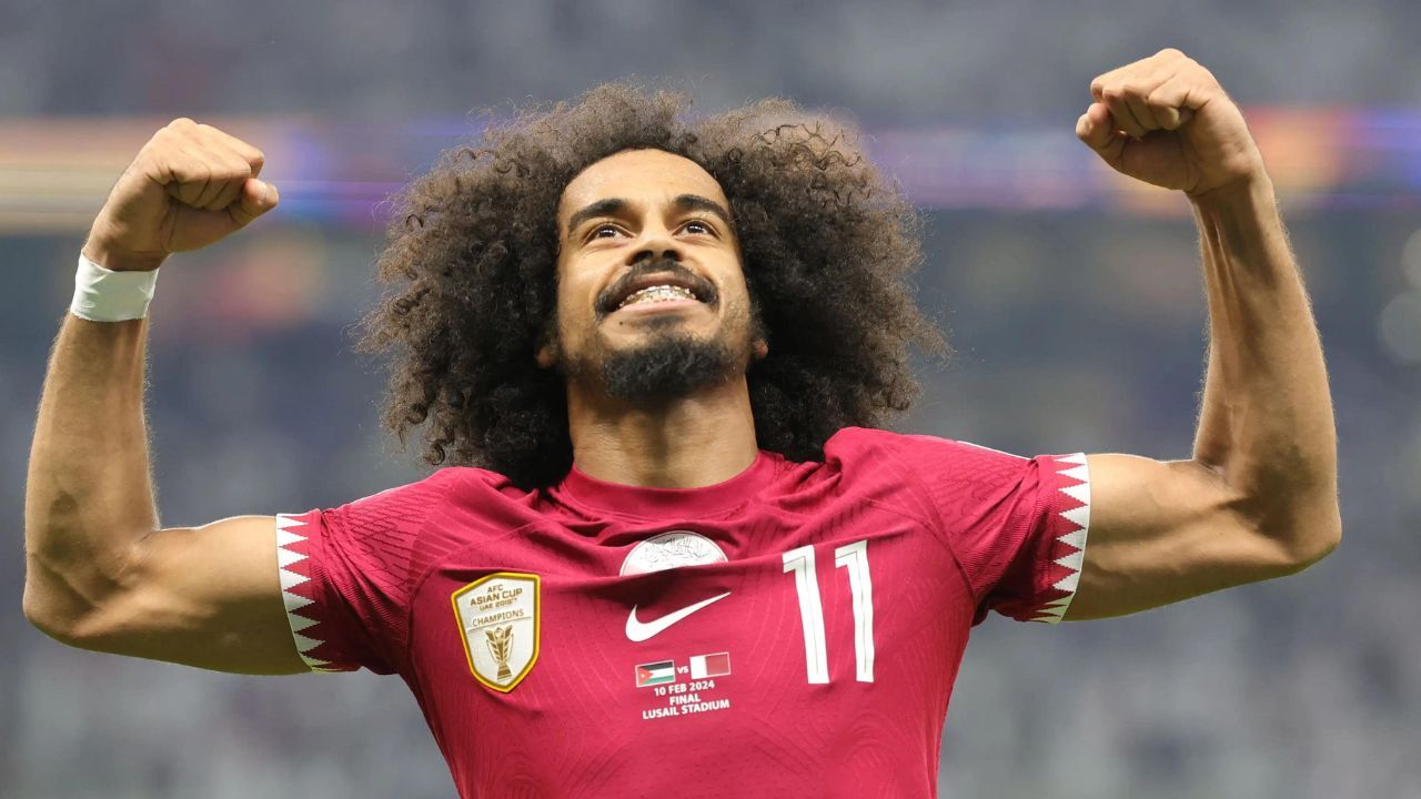 Ex Sporting Afif Mejor Jugador Y Campeón De Asia Marca 3 Goles Y Lo