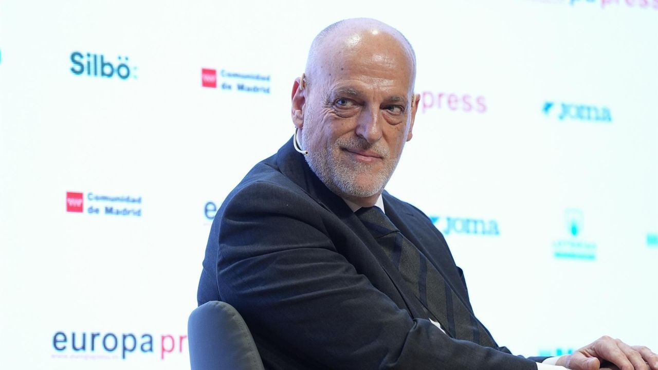 Javier Tebas dice sí a los tuits del Atlético y no a Real Madrid TV