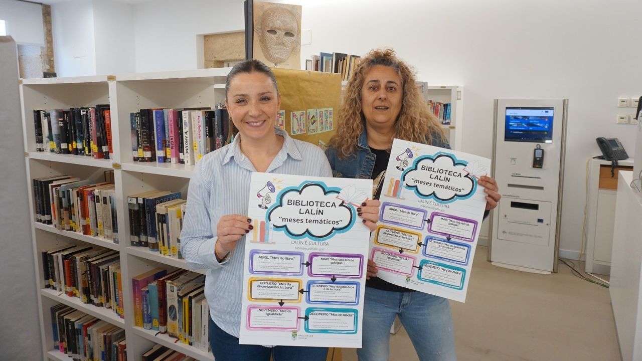 La biblioteca lalinense cuenta con 4.137 usuarios y sum 6.246 préstamos