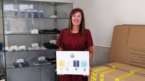 Correos ofrece en Fisterra cuatro sellos del Camiño