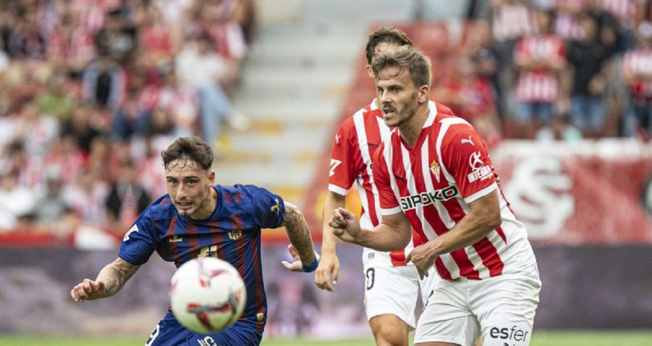 El Sporting confirma la lesión muscular de Eric Curbelo, baja para las ...