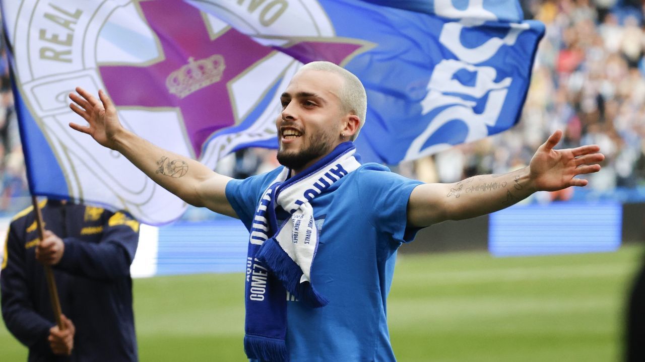 El Deportivo anuncia la renovación de David Mella hasta el 2029