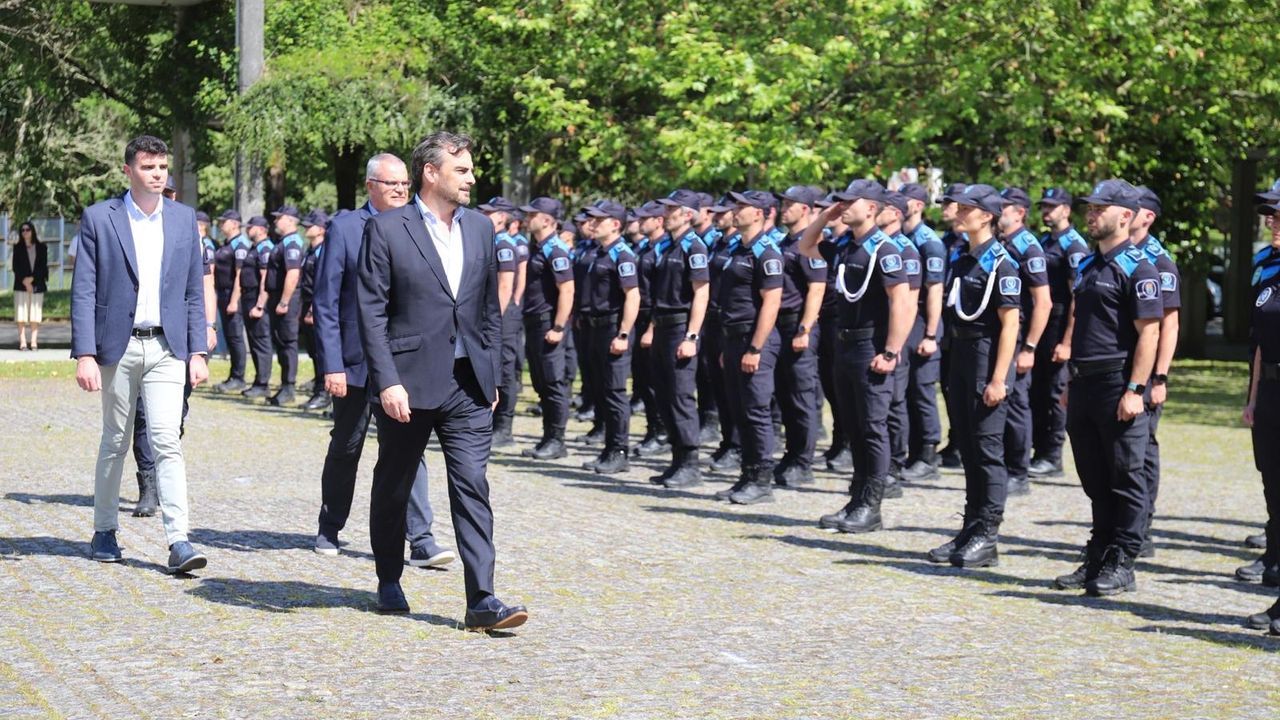 La promoción de Policía Local de la Agasp será protagonista en el San Paio