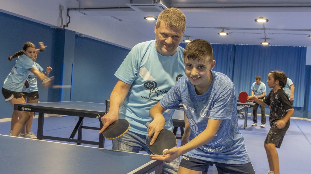 Sasha Malov Castro conquista el tenis de mesa mundial desde Sigüeiro