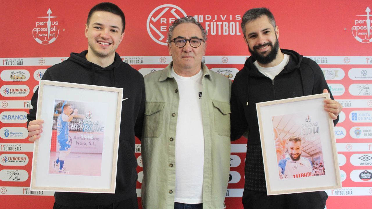 Henrique y Edu Jabá ponen punto final a su exitosa etapa en el Noia ...