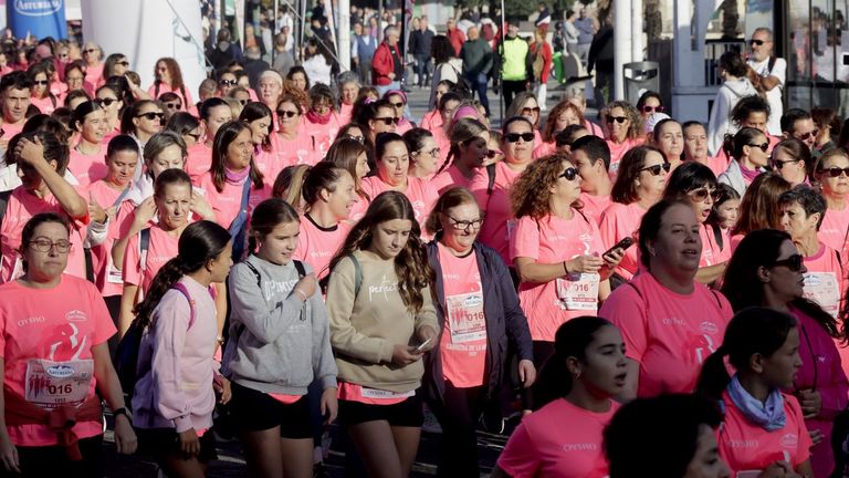 Ángela Viciosa gana la Carrera de la Mujer, que reunió a ocho mil ...
